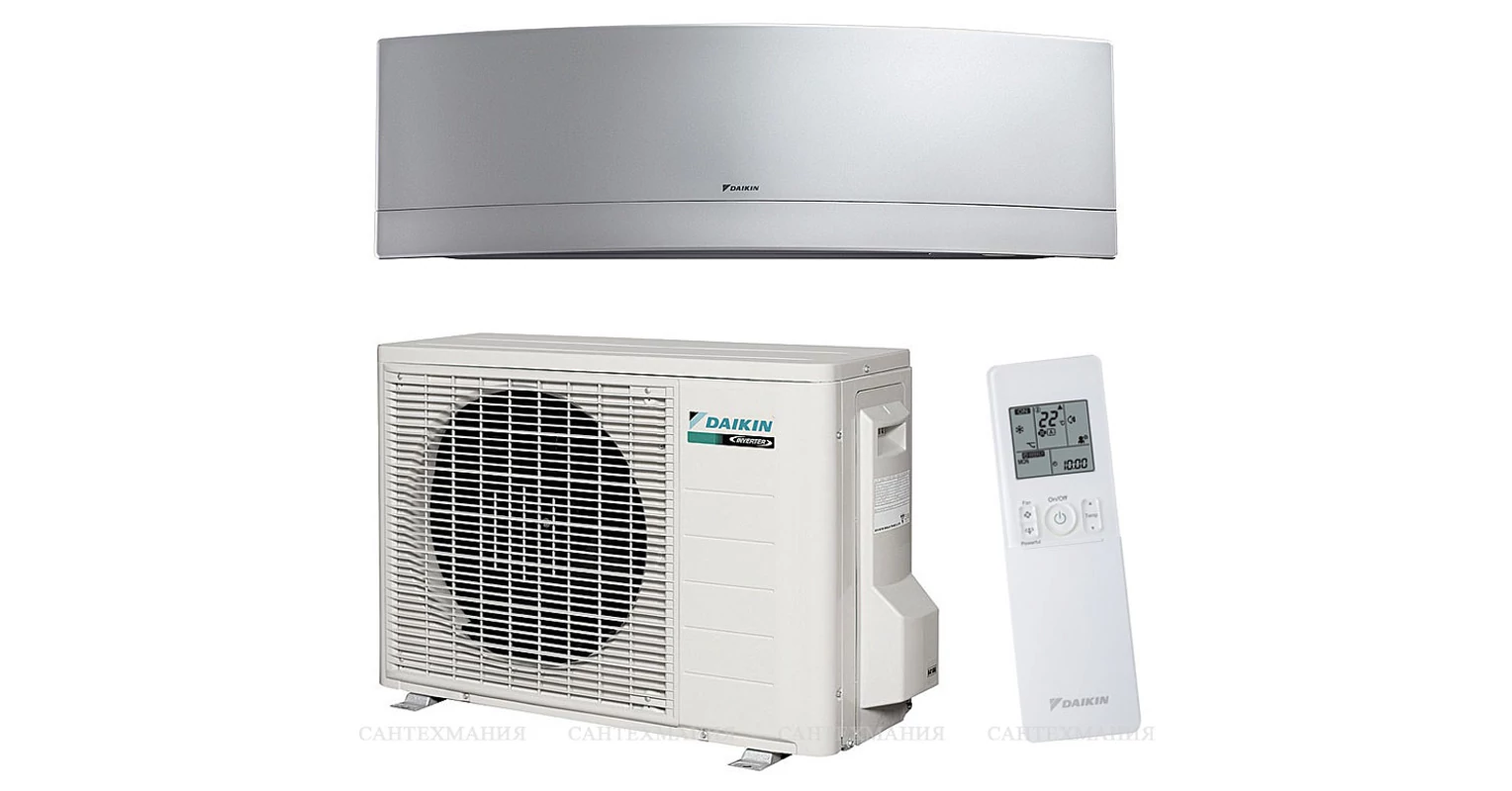 DAIKIN EMURA 3,5 kW FTXJ35AS-RXJ35A EZÜST - Daikin klímák